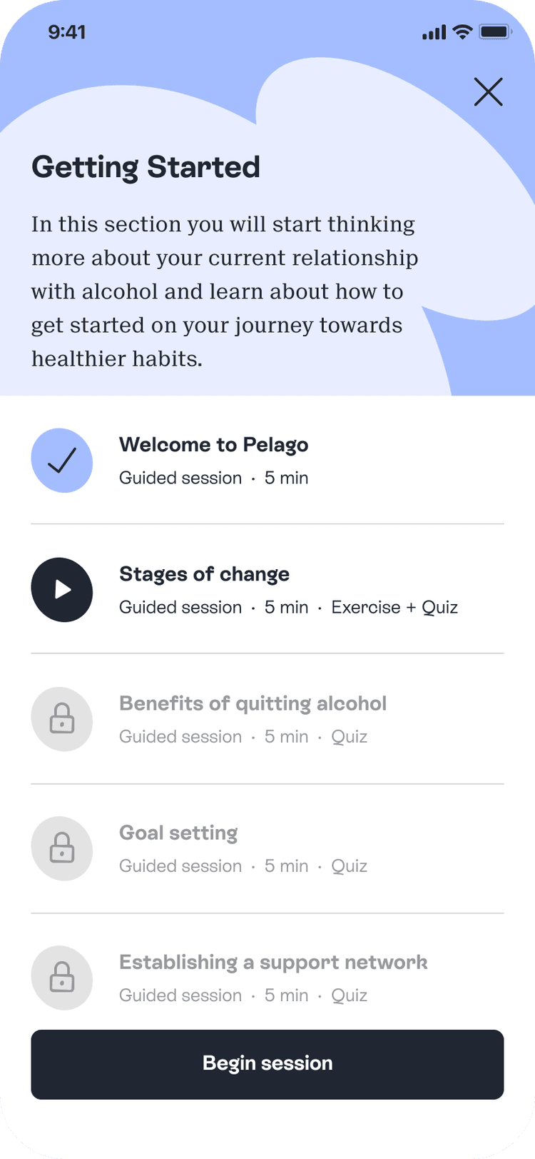 Pelago | Leading virtual clinic for alcohol, tobacco, and opioid use